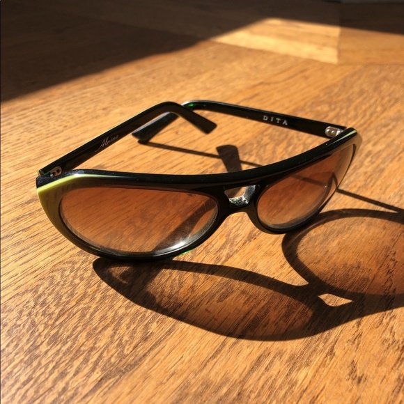 DITA | Accessories | Dita Alpine Green Sunglasses | Poshmark